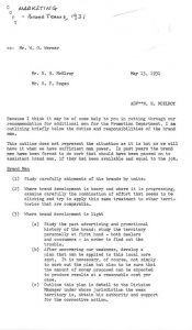 Great Moments In Branding: Neil McElroy Memo - Branding Strategy Insider